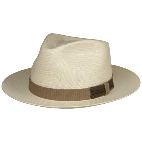 Vansola Fedora Toyo Straw Hat By Stetson 8295