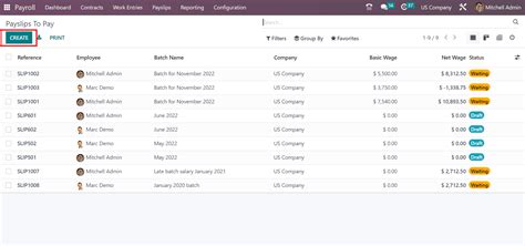 How To Setup Payslip For A US Company Using Odoo Payroll CONSULTING AGENCY