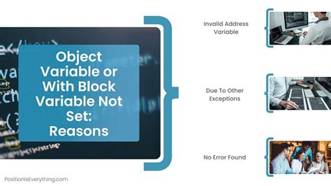 Object Variable Or With Block Variable Not Set Tips To Fix Position Is Everything