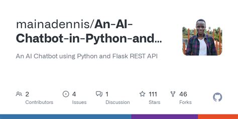 An AI Chatbot In Python And Flask README Md At Main Mainadennis An AI