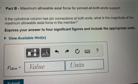 Solved Design Of Columns For Concentric Loading Free At The