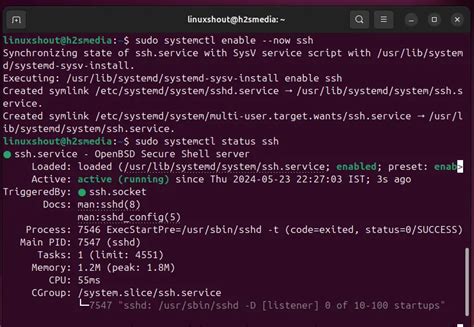 Installing Openssh Server On Ubuntu 24 04 Lts Noble Linux Linuxshout