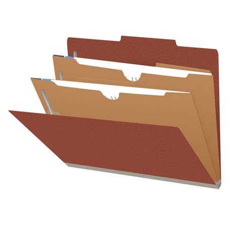 25 Pt Pressboard Classification Folders 25 Cut Roc Top Tab Letter