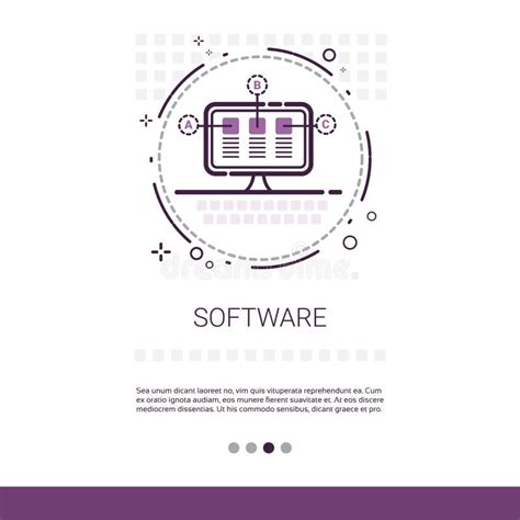 software development icon set vector symbols to be used for software development and