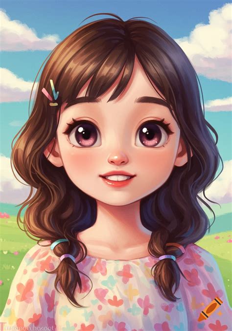 Cute Girl On Craiyon