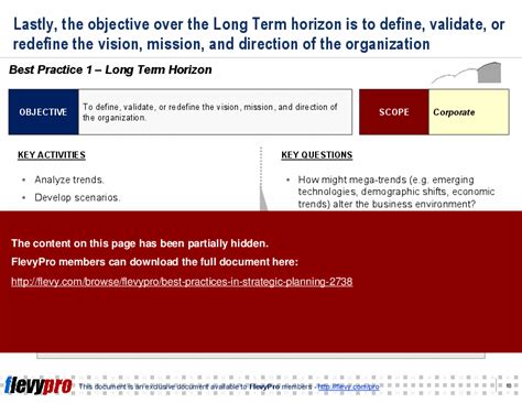 Ppt Best Practices In Strategic Planning 23 Slide Ppt Powerpoint