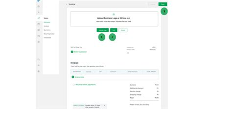 How To Create An Invoice Groflex Technology