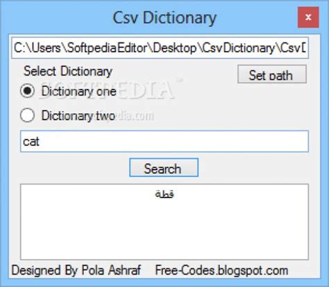Csv Dictionary Download Free Windows 1000 Softpedia