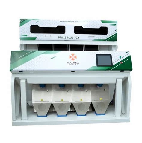 Semi Automatic Green Cardamom Colour Sorting Machine Single Phase Output Capacity 3 Ton Hour