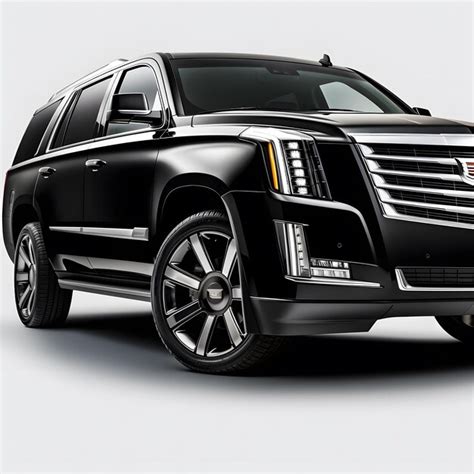 Premium Photo A Black Suv With Silver Rims