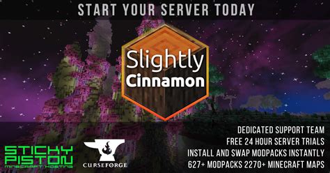 Slightly Cinnamon Flavoured Server Hosting