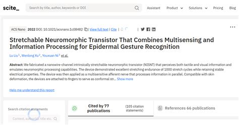 Stretchable Neuromorphic Transistor That Combines Multisensing And