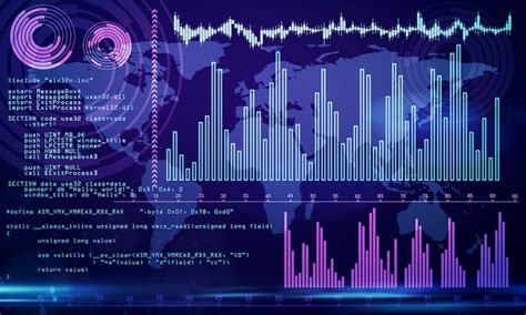 Premium Photo Abstract Glowing Programming Backdrop Software And Coding Concept 3d Rendering