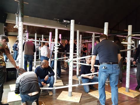 Pipeline Challenge Team Building Construction Collective Partner Events