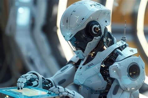 Premium Photo Robotics Automation Integration Daily Coexistence