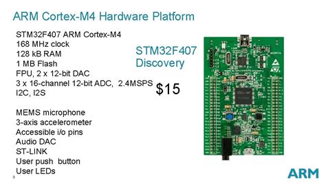 ARM CortexM Combines DSP And Microcontroller Features
