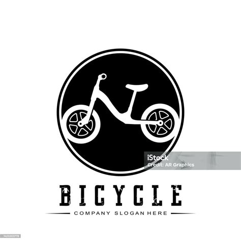 자전거 로고 아이콘 벡터 스포츠 경주 캐주얼 내리막 길 복고풍 템플릿 용 차량 건강한 생활방식에 대한 스톡 벡터 아트 및 기타 이미지 건강한 생활방식 경주용 자전거