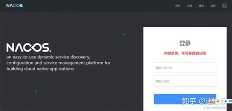 SpringCloud Alibaba微服务 Nacos使用以及注册中心和配置中心的应用保姆级 知乎