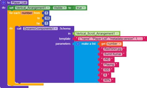 Multiple Listview Design By Dynamic Components Extension Guide Resources Kodular Community