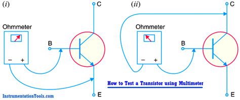 How To Test A Transistor Using Multimeter Inst Tools