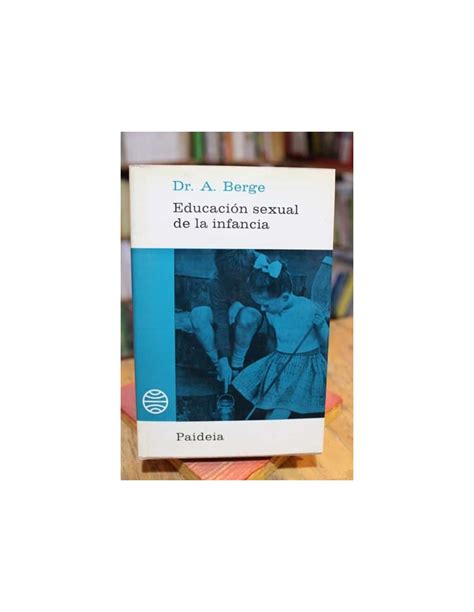 Educación Sexual De La Infancia Usado