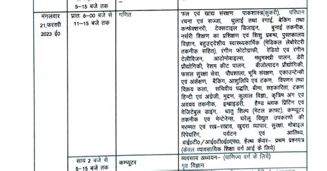 Up Board Exam 2023 Date Sheet यूपी बोर्ड हाईस्कूल और इंटर की परीक्षा का कार्यक्रम हुआ जारी यहाँ