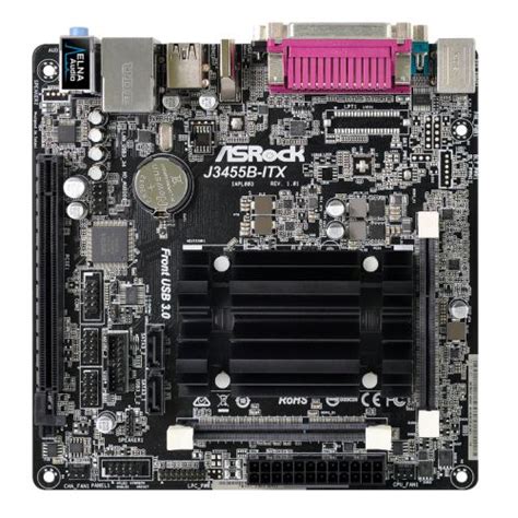 Asrock Intel J B ITX Mini ITX DDR SO DIMM Motherboard