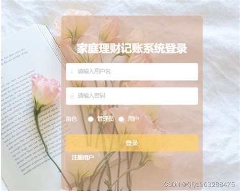 Python基于vue个人家庭理财记账管理系统个人记账系统python Csdn博客
