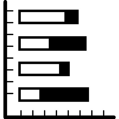 multiple variable vertical bars graphic vector svg icon svg repo