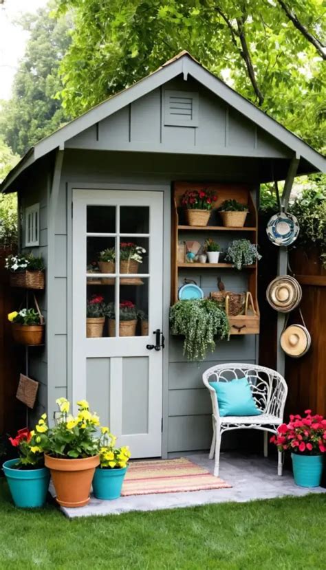 Garden Shed Decorating Ideas For Charming Spaces