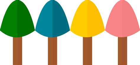 Icon Tree Design PNG