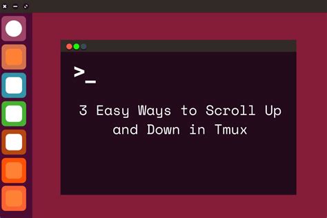 How To Scroll In Tmux 3 Easy Ways