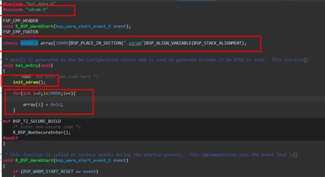 Sdram Setup Forum Ra Mcu Renesas Engineering Community