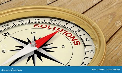 Compass Solutions Development Business Stock Image Image Of Future Creative 143483581