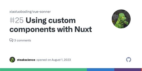 using custom components with nuxt · issue 25 · xiaoluoboding vue sonner · github
