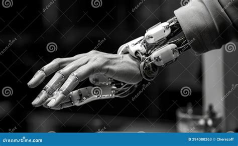 Robotic Human Brain With Detailed Circuits Concept Art Of Artificial Intelligence Brain Power