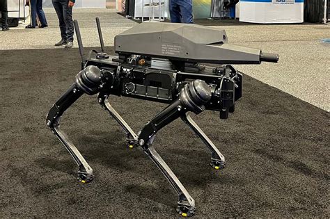 Ghost Robotics Představil Robotického Psa Vybaveného Odstřelovací