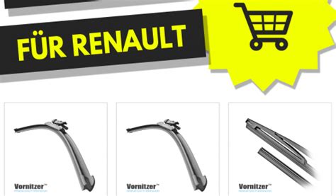 Renault Talisman Scheibenwischer Wischerblätter Heckscheibenwischer