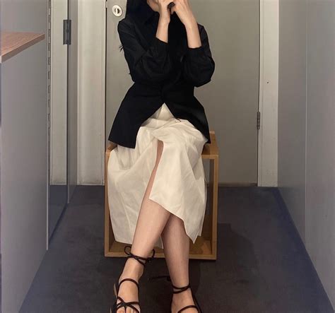 코스cos 22fw신상 셔츠 스커트 피팅 슬림 핏 엘라스틱 웨이스트 셔츠︱플리티드 미디 스커트