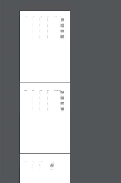 solved arranging tables across excel sheets and for multi qlik