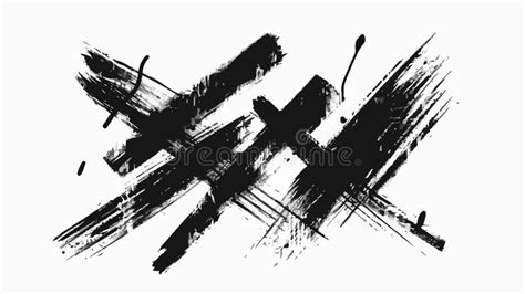 Professional Underline And Strikethrough Strokes With Marker For Industry Usage Stock