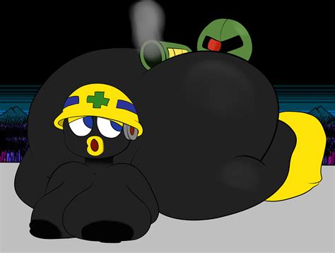 Rule 34 Ass Big Breasts Black Black Body Blue Eyes Bottomless Skirt Breasts Capcom Helmet Huge