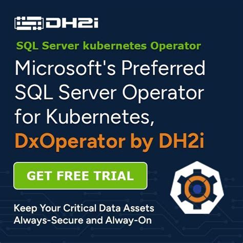 Dh2i On Linkedin Sqlserver Kubernetes