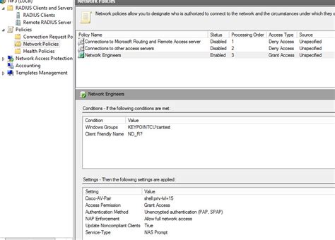 Cisco Ios Able To Test Aaa To Radius Server From Router But Unable To Log Into Router With Ad