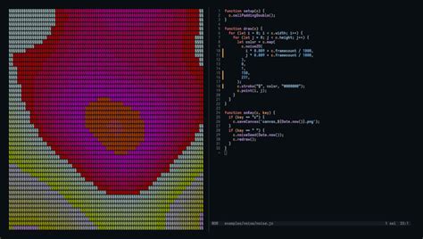 github emprcl runal a creative coding environment for the terminal