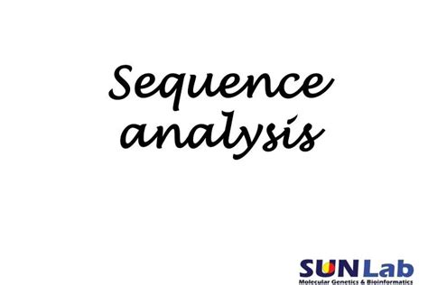 PPT Sequence Analysis PowerPoint Presentation Free Download ID 5860199