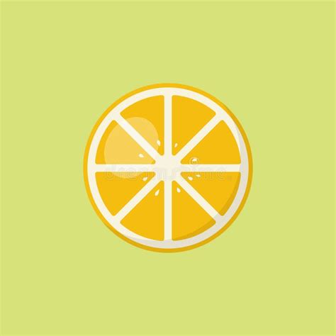 Fresh Lemon Fruit Vector Icon Illustration Lemon Fruit Vector Stock