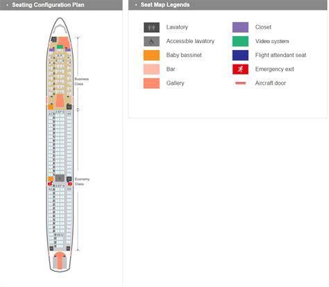Airbus A330 300 Seating Chart China Airlines Elcho Table
