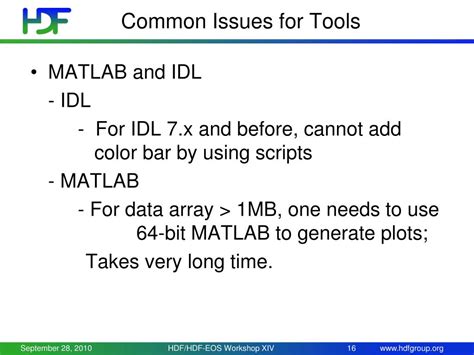 ppt easy access of hdf data via ncl idl matlab powerpoint