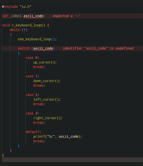 `expected ` When Defining Functions And Variables With Calling Convention · Issue 11476